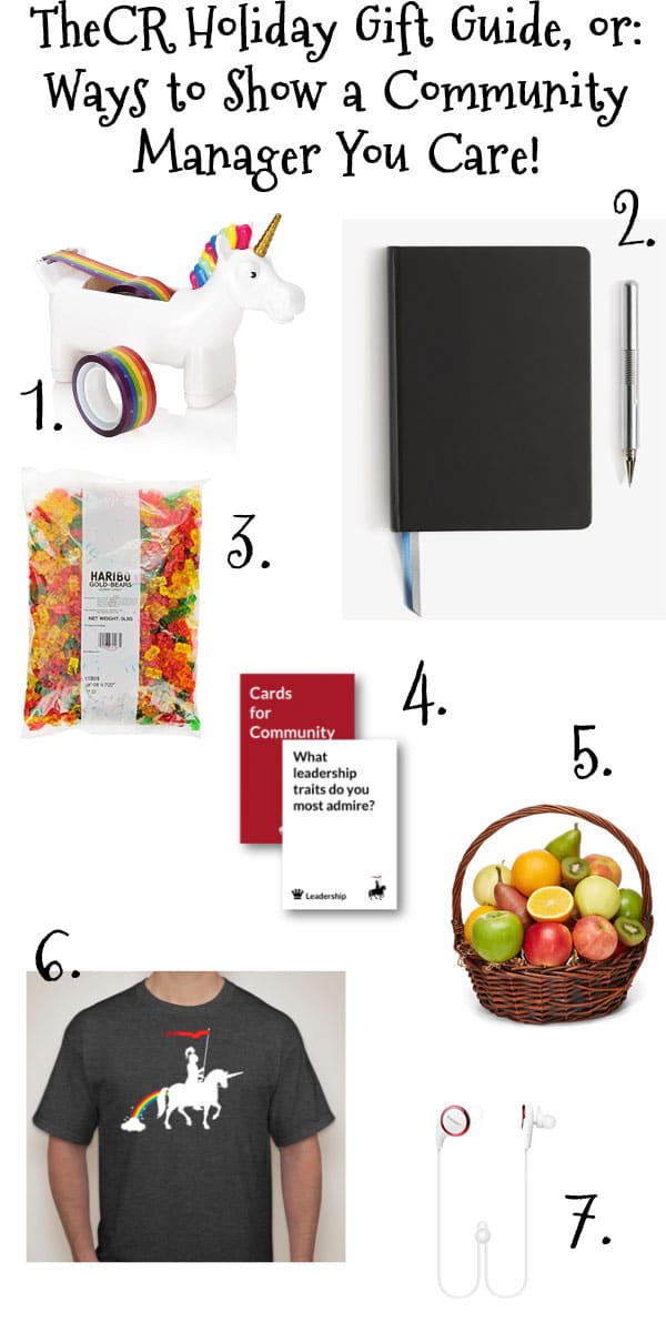 TheCR Holiday Gift Guide 2016: Gifts for Community Managers - The ...
