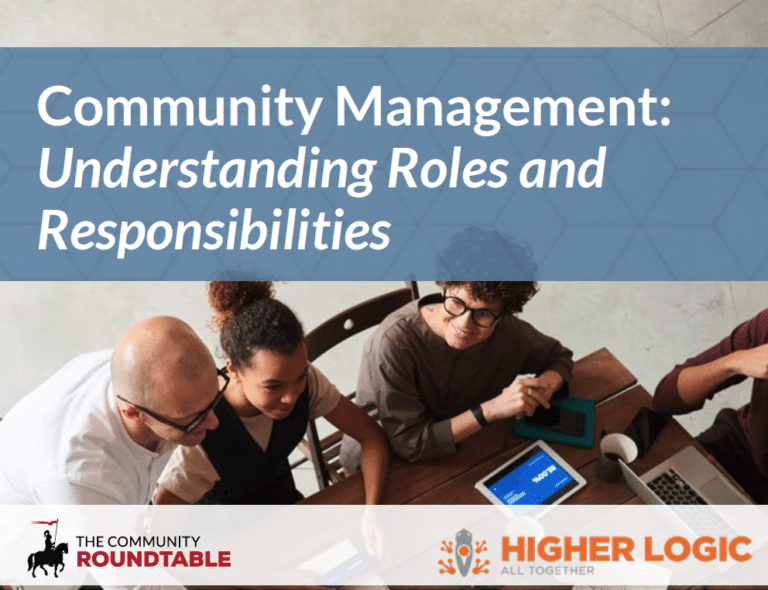 Understanding Community Roles and Responsibilities - The Community ...